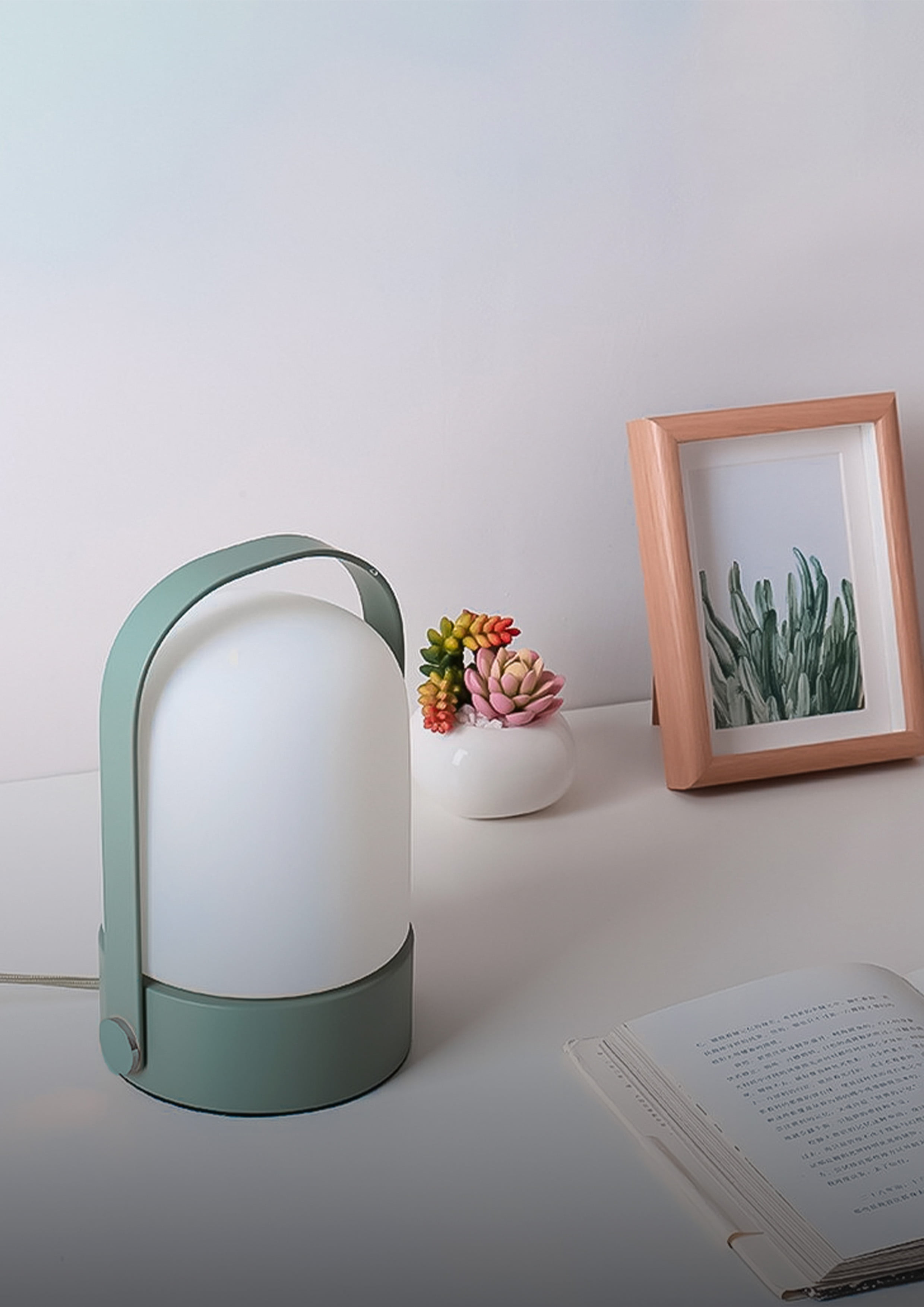 Lampião Led - Luminária Led Verde tipo Lampião - Azzurium Decorações e ...