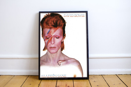 David Bowie Aladdin Sane - Poster com Moldura - Azzurium Decorações e ...